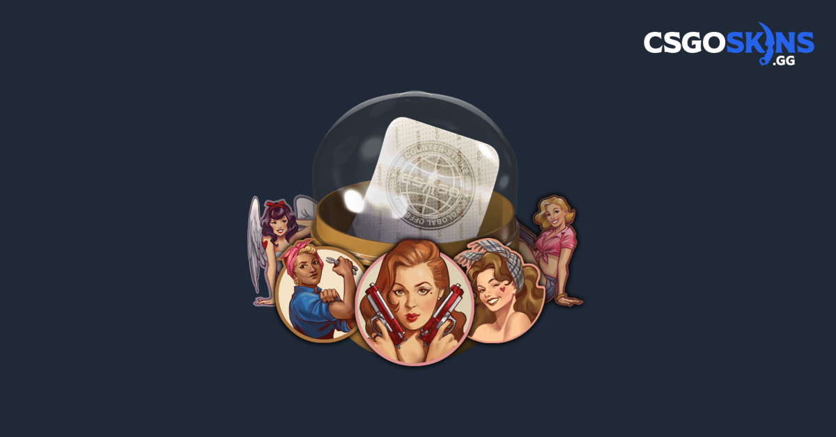 All Pinups Capsule Stickers - CSGOSKINS.GG