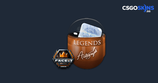 All London 2018 Legends Autograph Stickers - CSGOSKINS.GG