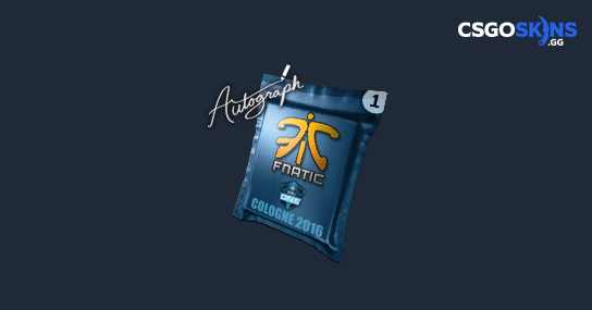 All Autograph Capsule | Fnatic | Cologne 2016 Stickers - CSGOSKINS.GG