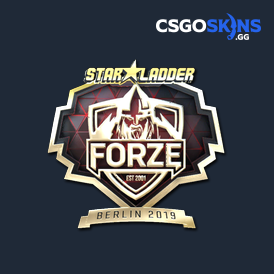 Sticker | forZe eSports (Gold) | Berlin 2019 - CSGOSKINS.GG