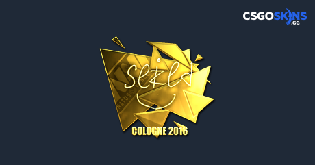 Sticker | seized (Gold) | Cologne 2016 - CSGOSKINS.GG