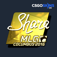 Sticker | Shara (Gold) | MLG Columbus 2016 - CSGOSKINS.GG