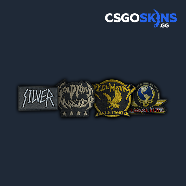 Metal Skill Group Patch Collection - CSGOSKINS.GG