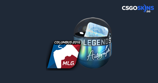 All Autograph Capsule | Legends (Foil) | MLG Columbus 2016 Stickers ...
