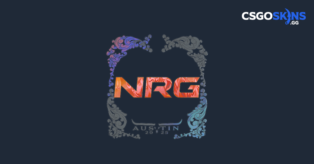 Sticker | NRG (Holo) | Austin 2025 - CSGOSKINS.GG
