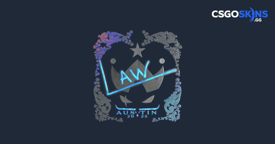 Sticker | stanislaw (Holo) | Austin 2025 - CSGOSKINS.GG