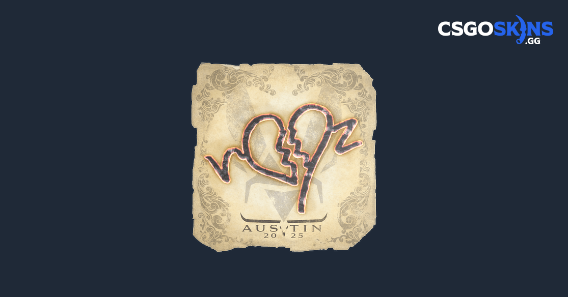 Sticker | ropz | Austin 2025 - CSGOSKINS.GG