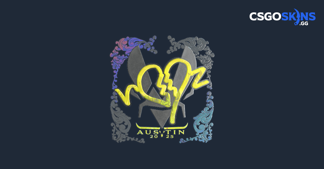 Sticker | ropz (Holo) | Austin 2025 - CSGOSKINS.GG