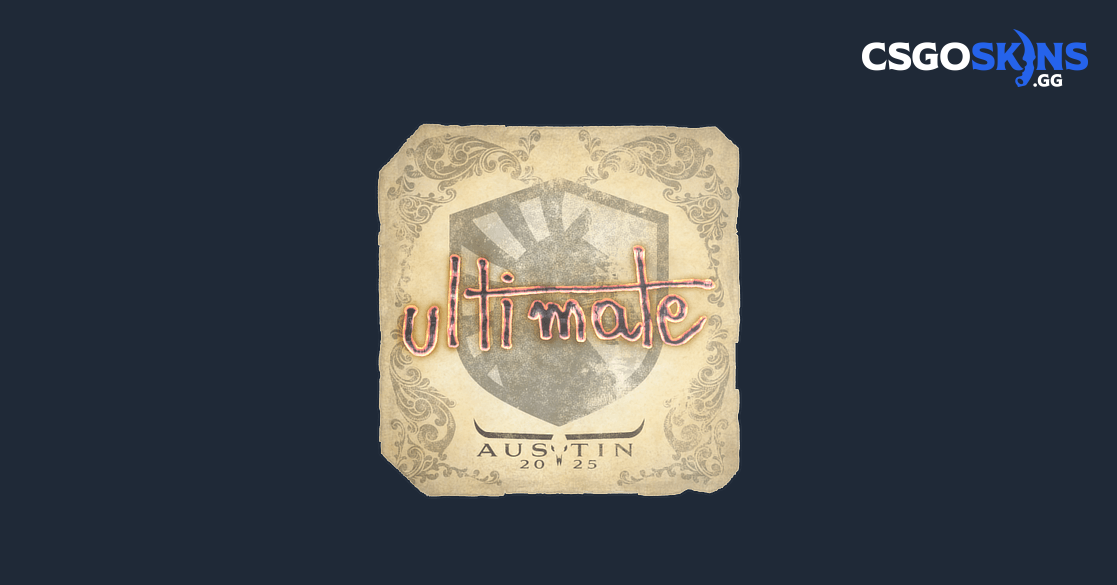 Sticker | ultimate | Austin 2025 - CSGOSKINS.GG