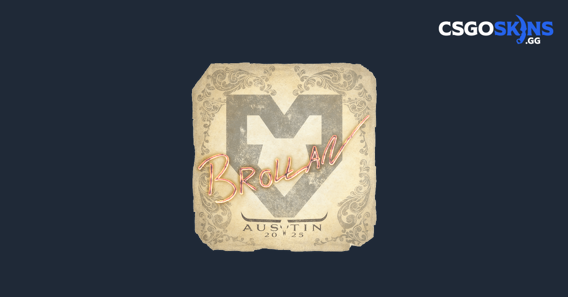 Sticker | Brollan | Austin 2025 - CSGOSKINS.GG