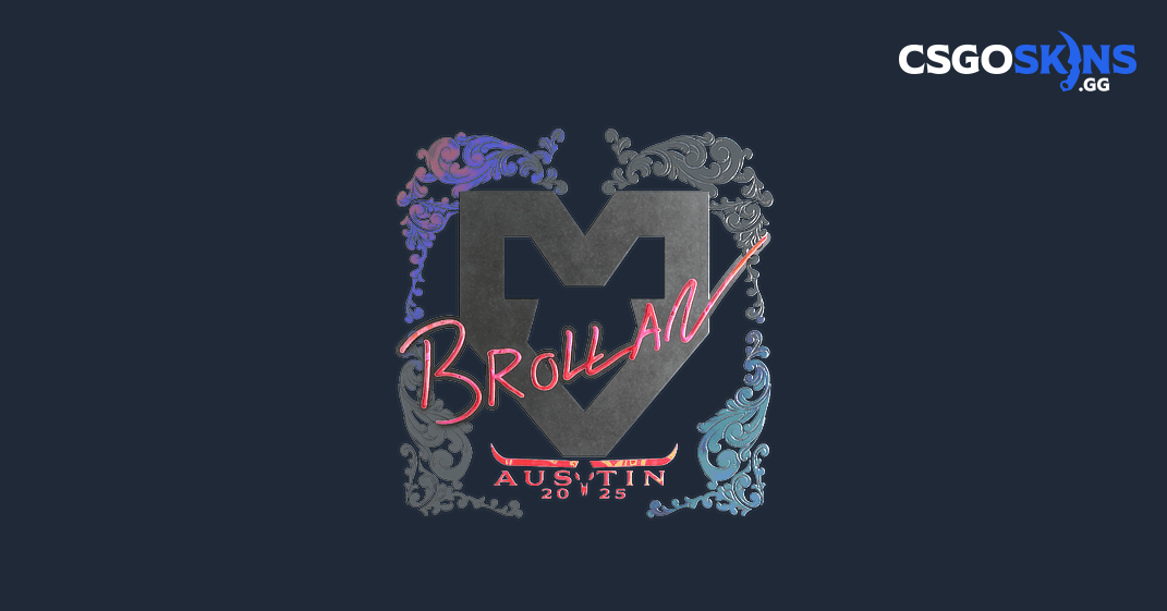 Sticker | Brollan (Holo) | Austin 2025 - CSGOSKINS.GG