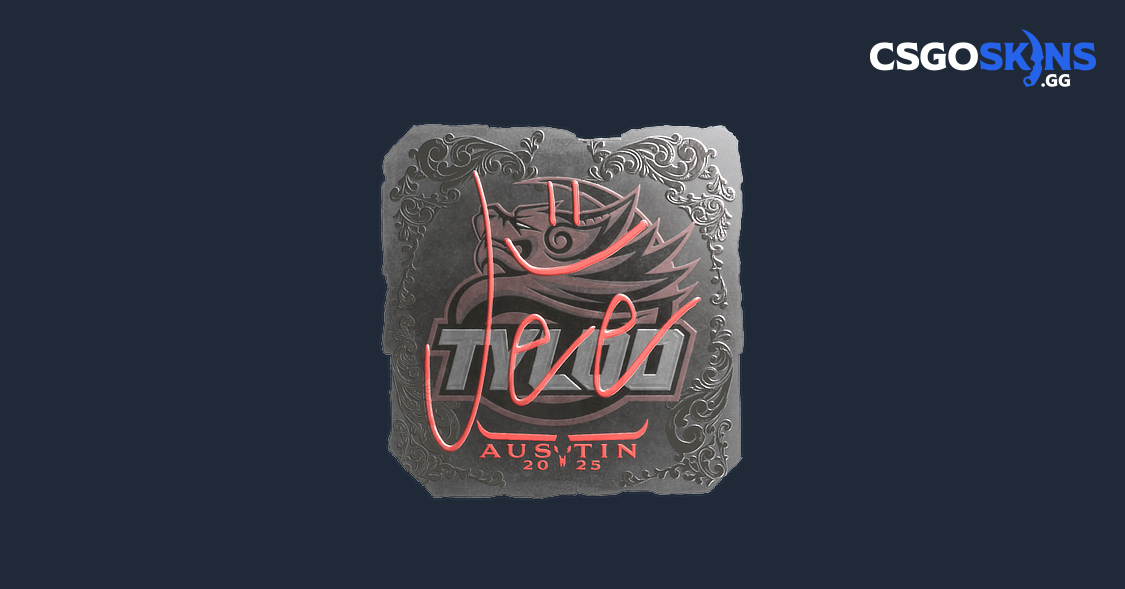 Sticker | Jee (Foil) | Austin 2025 - CSGOSKINS.GG