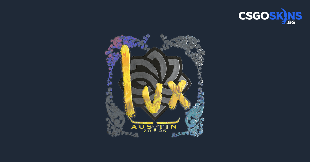 Sticker | lux (Holo) | Austin 2025 - CSGOSKINS.GG