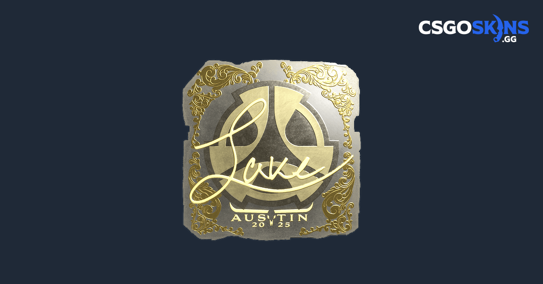 Sticker | Lake (Gold) | Austin 2025 - CSGOSKINS.GG