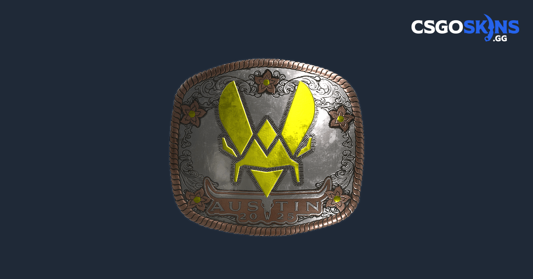 Sticker | Vitality (Foil) | Austin 2025 - CSGOSKINS.GG