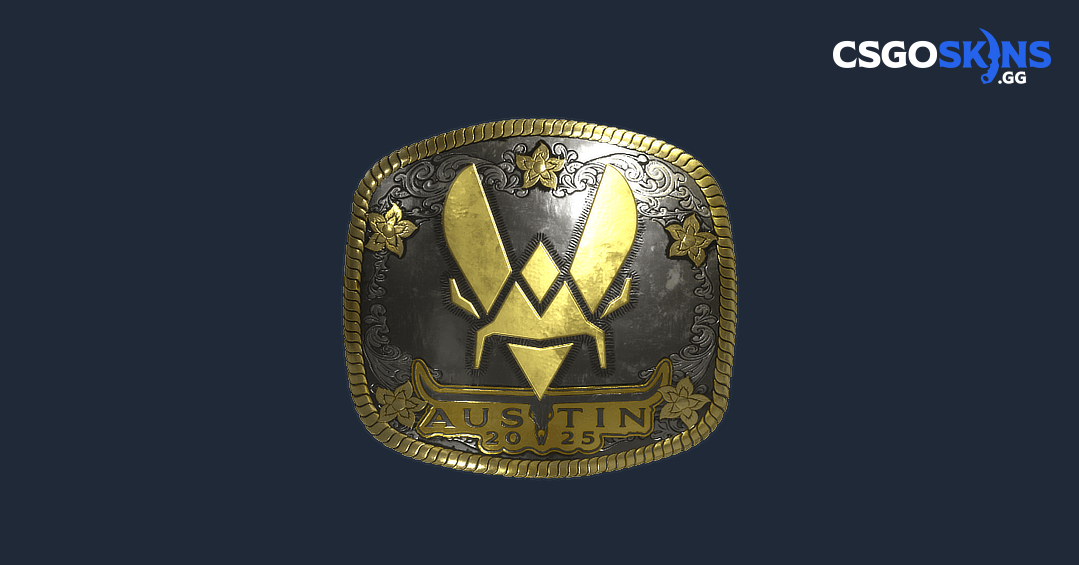 Sticker | Vitality (Gold) | Austin 2025 - CSGOSKINS.GG