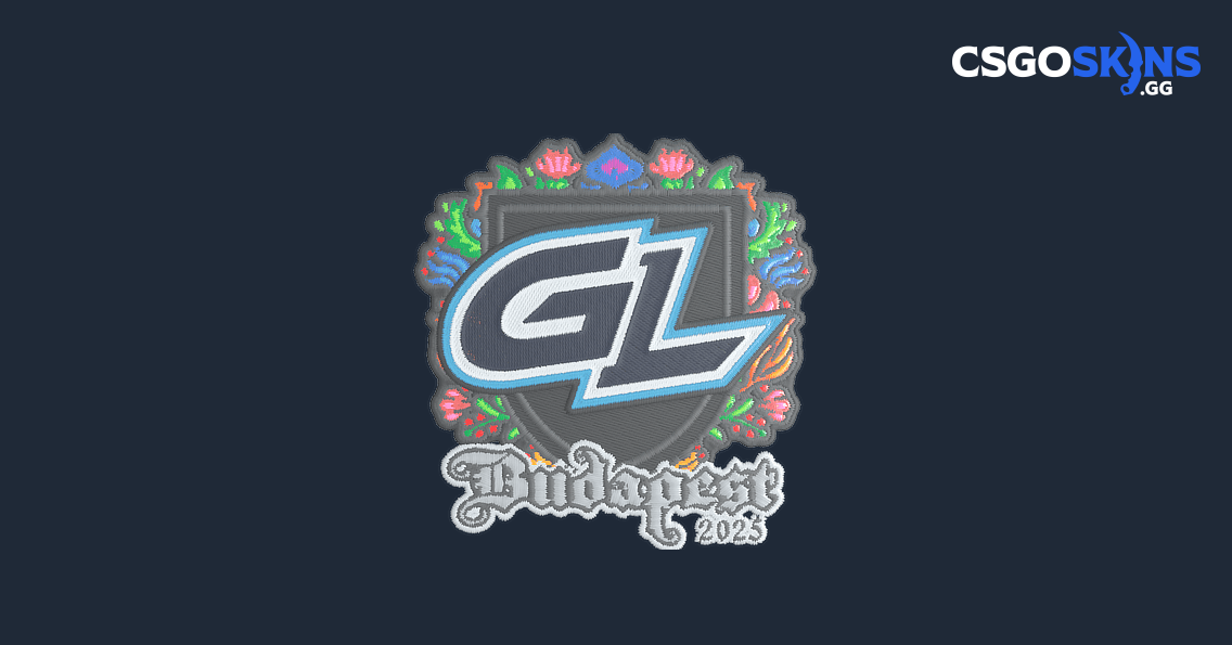 Sticker | GamerLegion (Embroidered) | Budapest 2025 - CSGOSKINS.GG