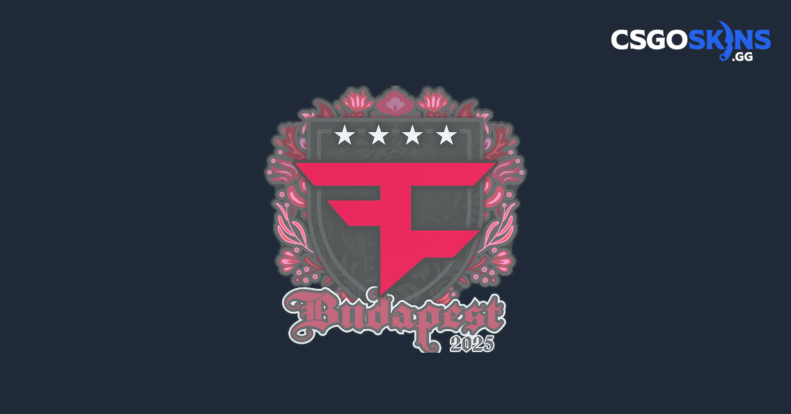 Sticker | FaZe Clan | Budapest 2025 - CSGOSKINS.GG