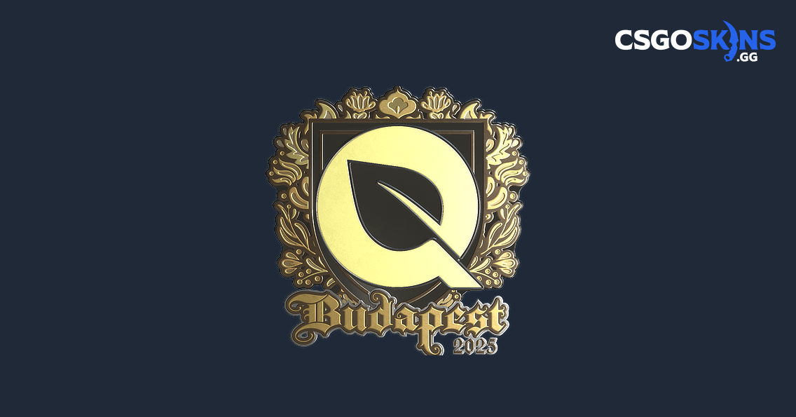 Sticker | FlyQuest (Gold) | Budapest 2025 - CSGOSKINS.GG