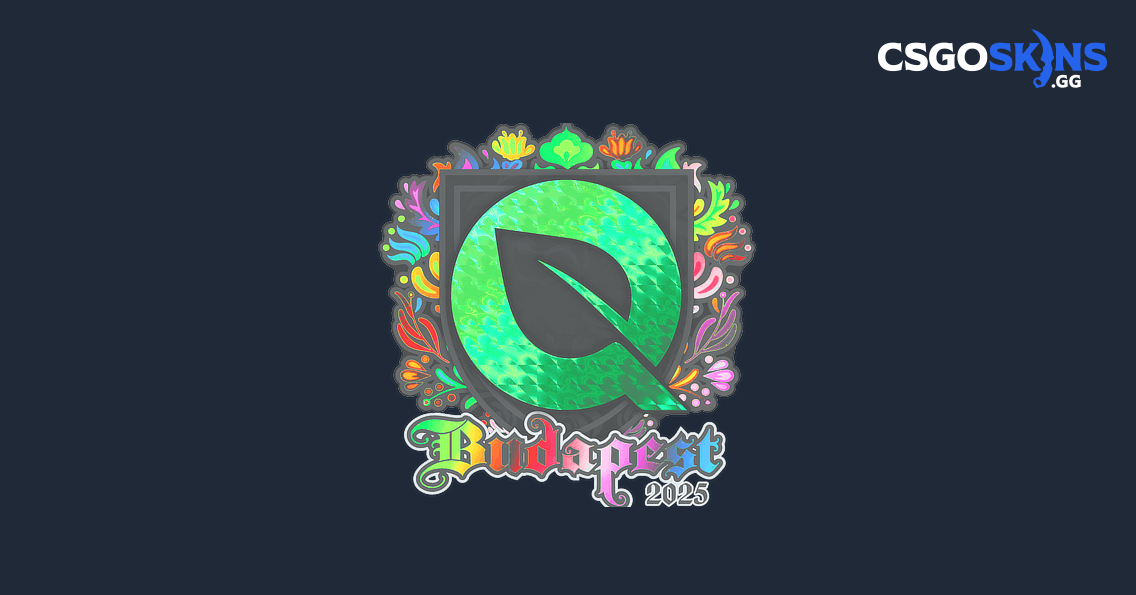 Sticker | FlyQuest (Holo) | Budapest 2025 - CSGOSKINS.GG