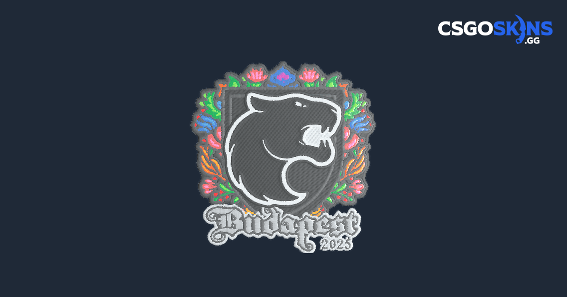Sticker | FURIA (Embroidered) | Budapest 2025 - CSGOSKINS.GG