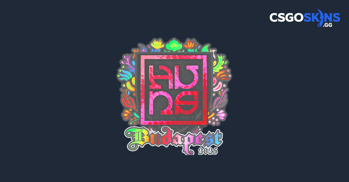 Sticker | The Huns (Holo) | Budapest 2025 - CSGOSKINS.GG