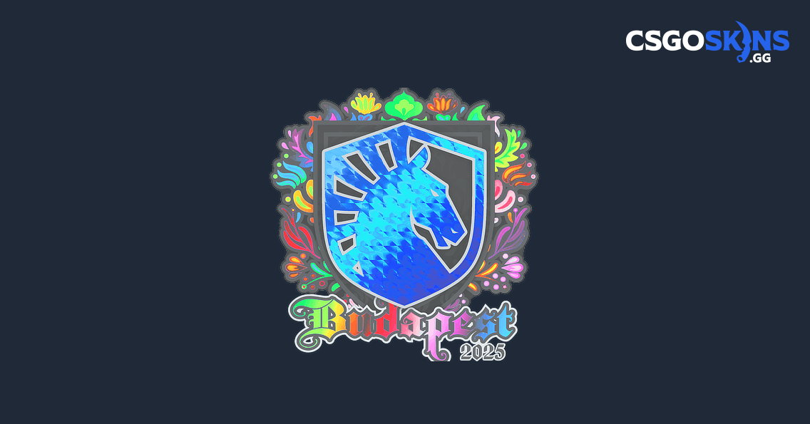 Sticker | Team Liquid (Holo) | Budapest 2025 - CSGOSKINS.GG