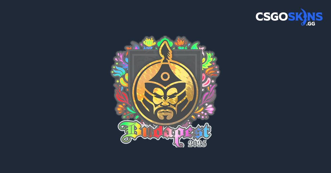 Sticker | The Mongolz (Holo) | Budapest 2025 - CSGOSKINS.GG