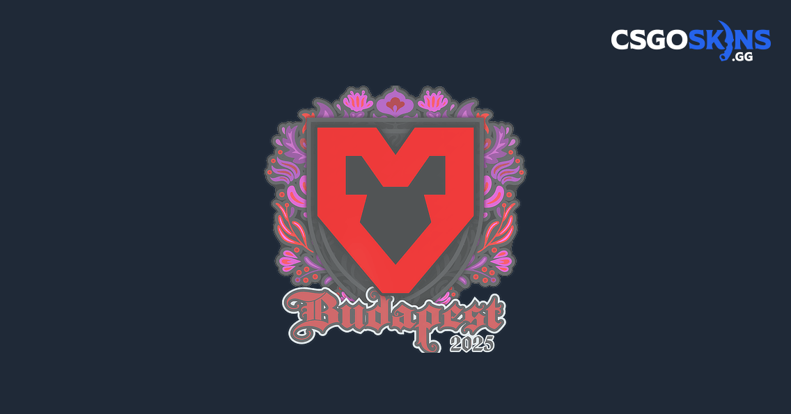 Sticker | MOUZ | Budapest 2025 - CSGOSKINS.GG