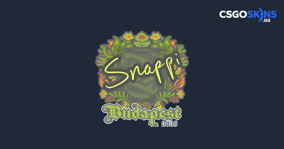 Sticker | Snappi | Budapest 2025 - CSGOSKINS.GG