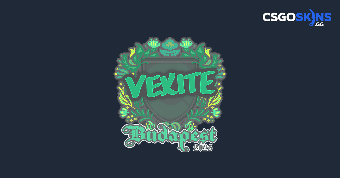 Sticker | vexite | Budapest 2025 - CSGOSKINS.GG