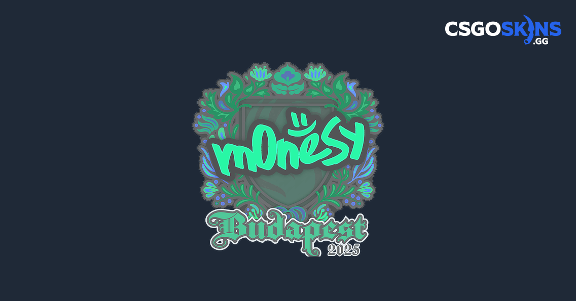 Sticker | m0NESY | Budapest 2025 - CSGOSKINS.GG