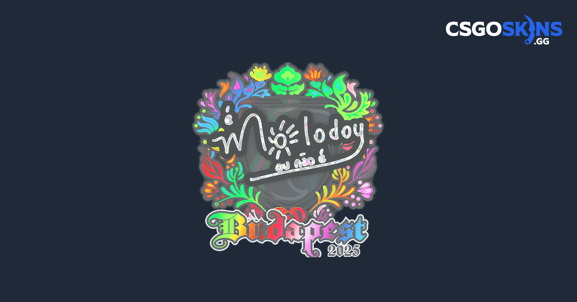 Sticker | molodoy (Holo) | Budapest 2025 - CSGOSKINS.GG