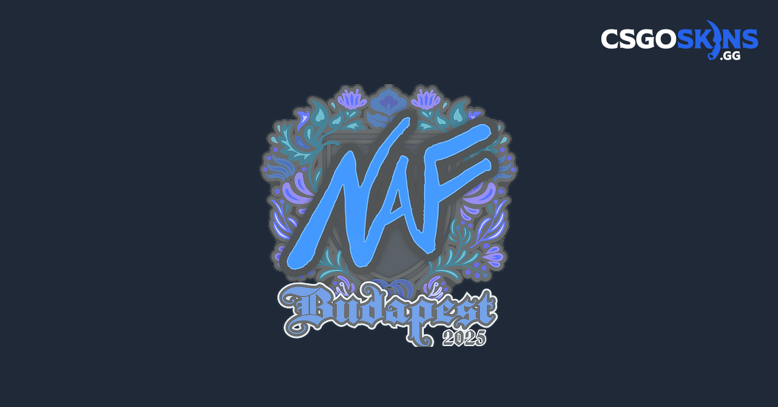 Sticker | NAF | Budapest 2025 - CSGOSKINS.GG