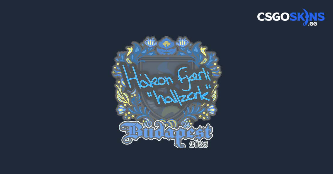 Sticker | hallzerk | Budapest 2025 - CSGOSKINS.GG
