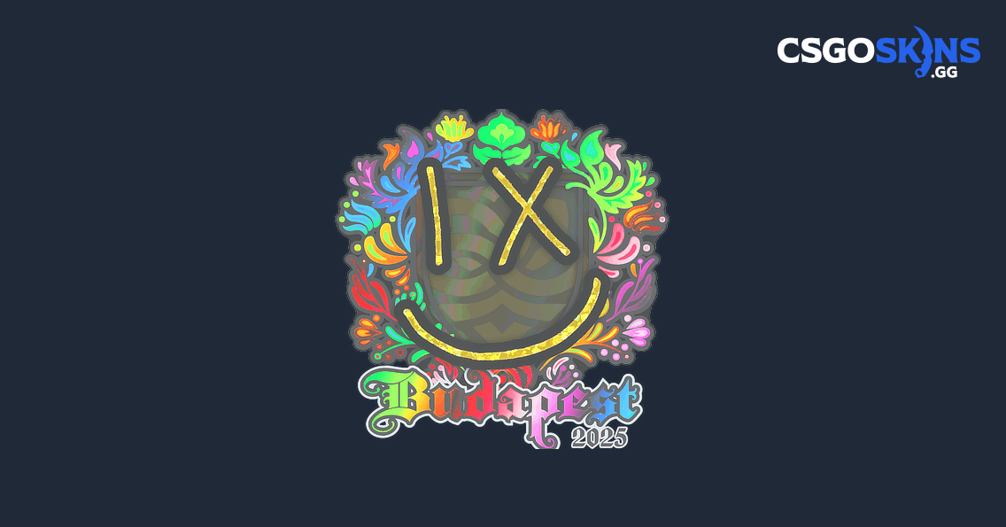 Sticker | lux (Holo) | Budapest 2025 - CSGOSKINS.GG
