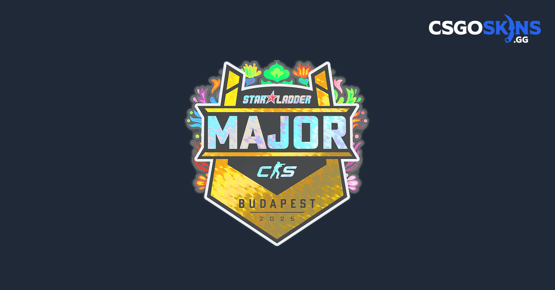 Sticker | StarLadder (Holo) | Budapest 2025 - CSGOSKINS.GG