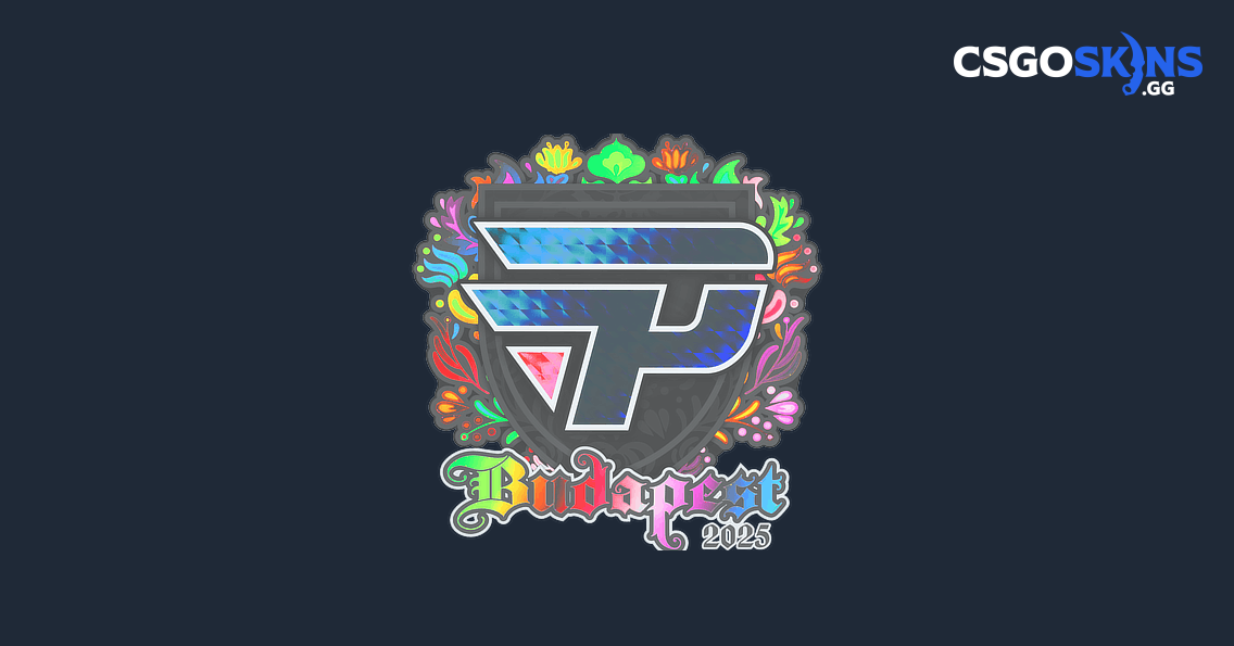 Sticker | paiN Gaming (Holo) | Budapest 2025 - CSGOSKINS.GG