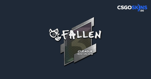 Sticker | FalleN | Boston 2018 - CSGOSKINS.GG