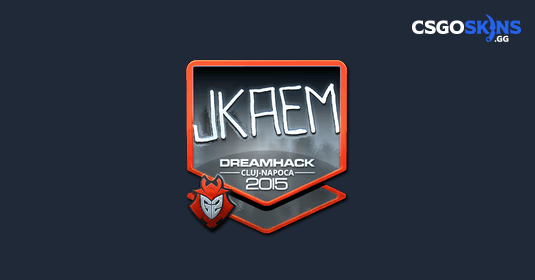 Sticker | jkaem (Foil) | Cluj-Napoca 2015 - CSGOSKINS.GG