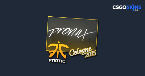 Sticker | pronax | Cologne 2015 - CSGOSKINS.GG
