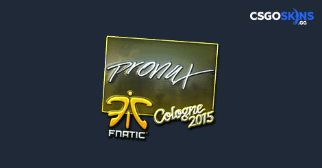 Sticker | pronax (Foil) | Cologne 2015 - CSGOSKINS.GG