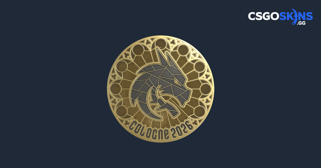 Sticker | Team Spirit (Gold) | Cologne 2026 - CSGOSKINS.GG