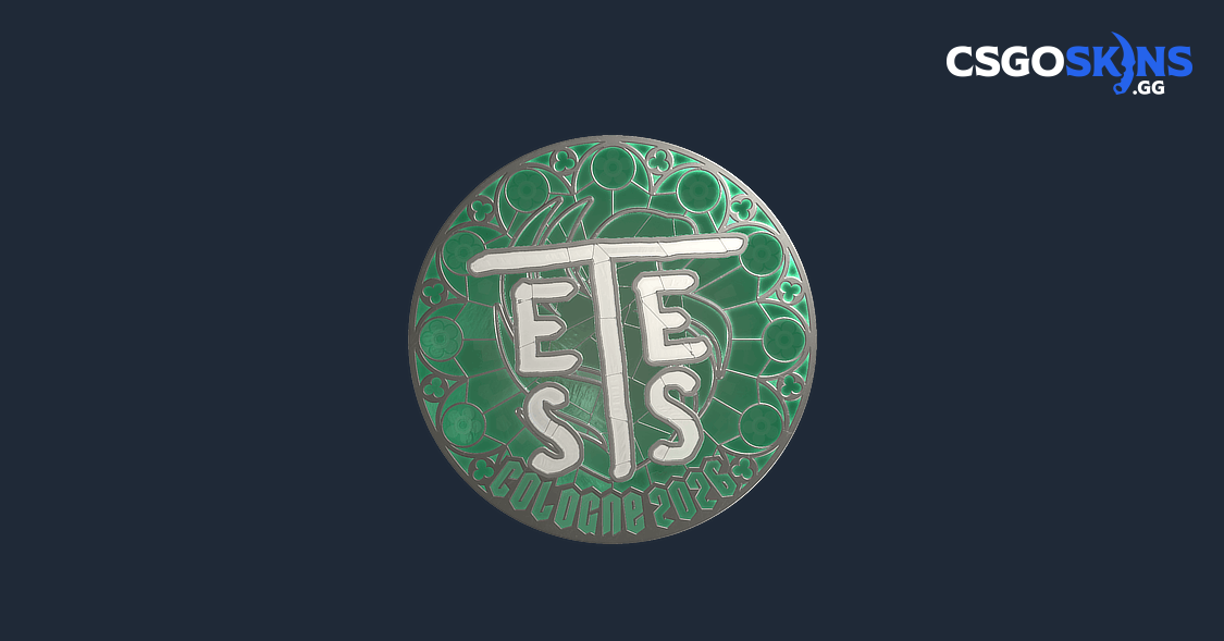Sticker | TeSeS (Foil) | Cologne 2026 - CSGOSKINS.GG