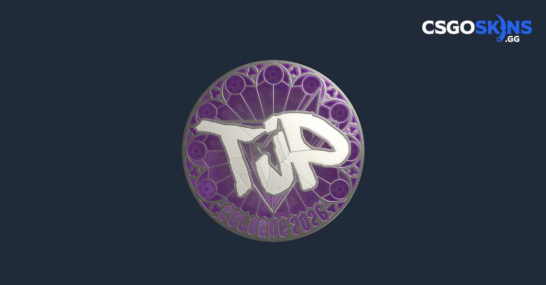 Sticker | TjP (Foil) | Cologne 2026 - CSGOSKINS.GG