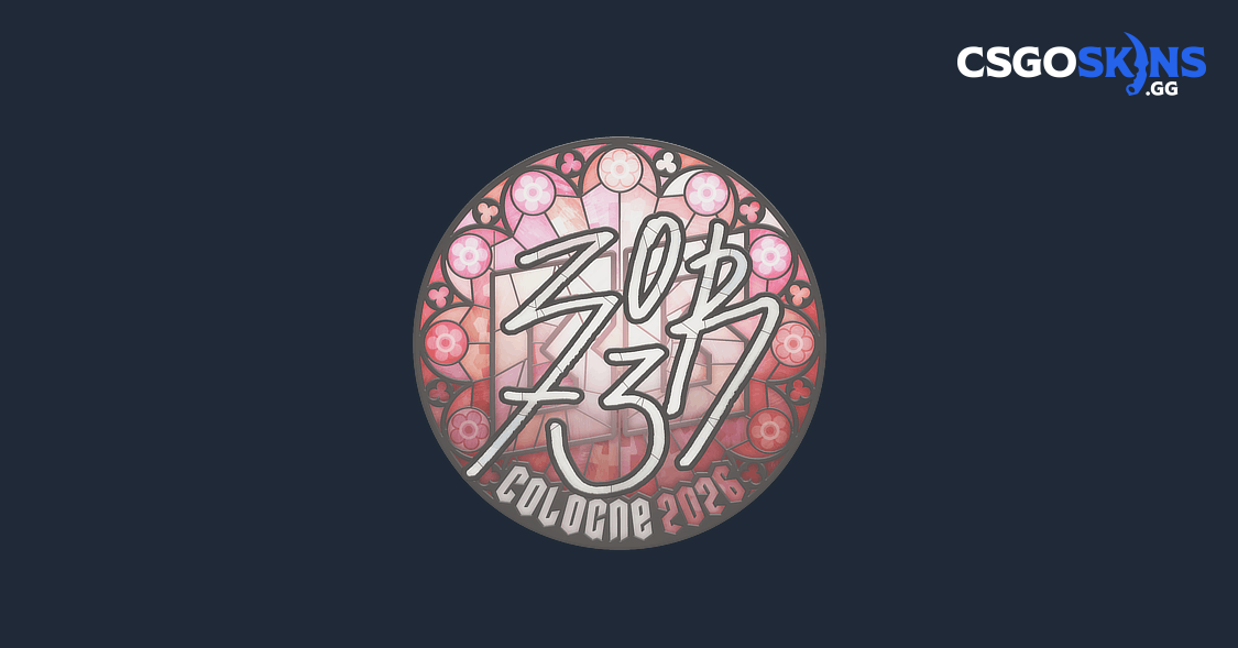 Sticker | zorte | Cologne 2026 - CSGOSKINS.GG