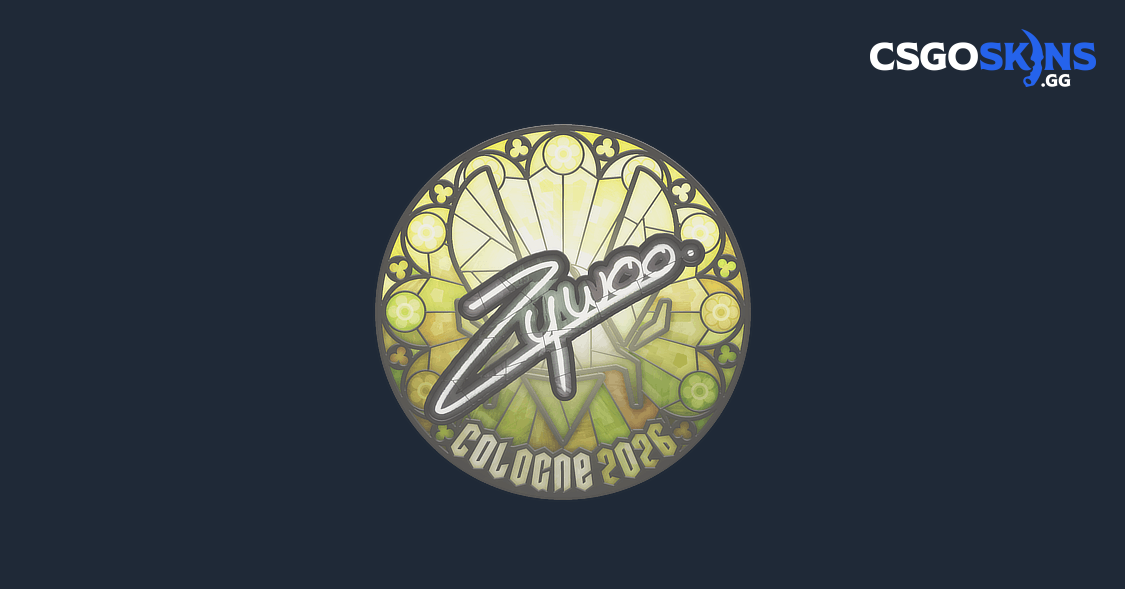 Sticker | ZywOo | Cologne 2026 - CSGOSKINS.GG