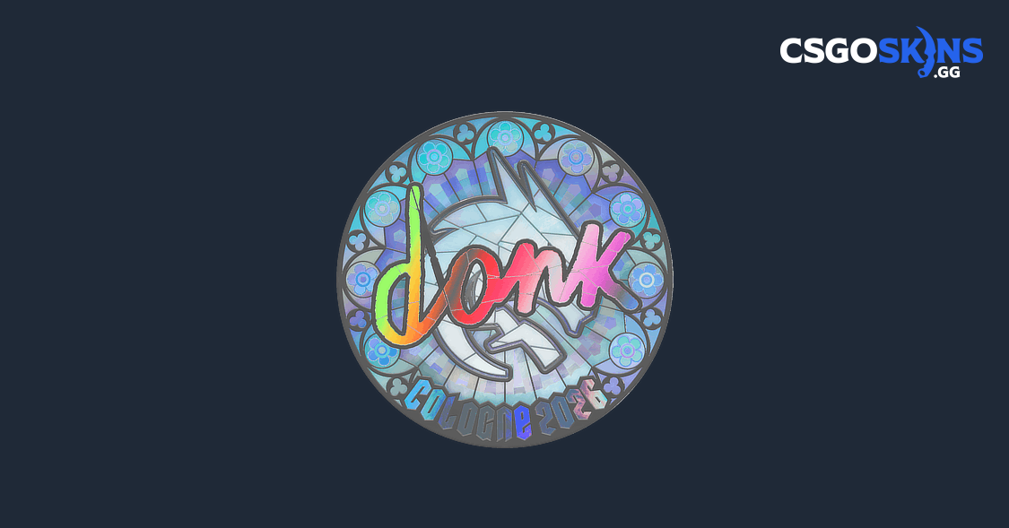 Sticker | donk (Holo) | Cologne 2026 - CSGOSKINS.GG