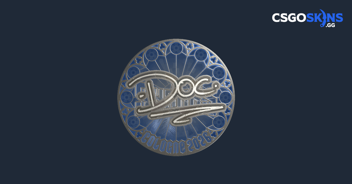 Sticker | doc (Foil) | Cologne 2026 - CSGOSKINS.GG