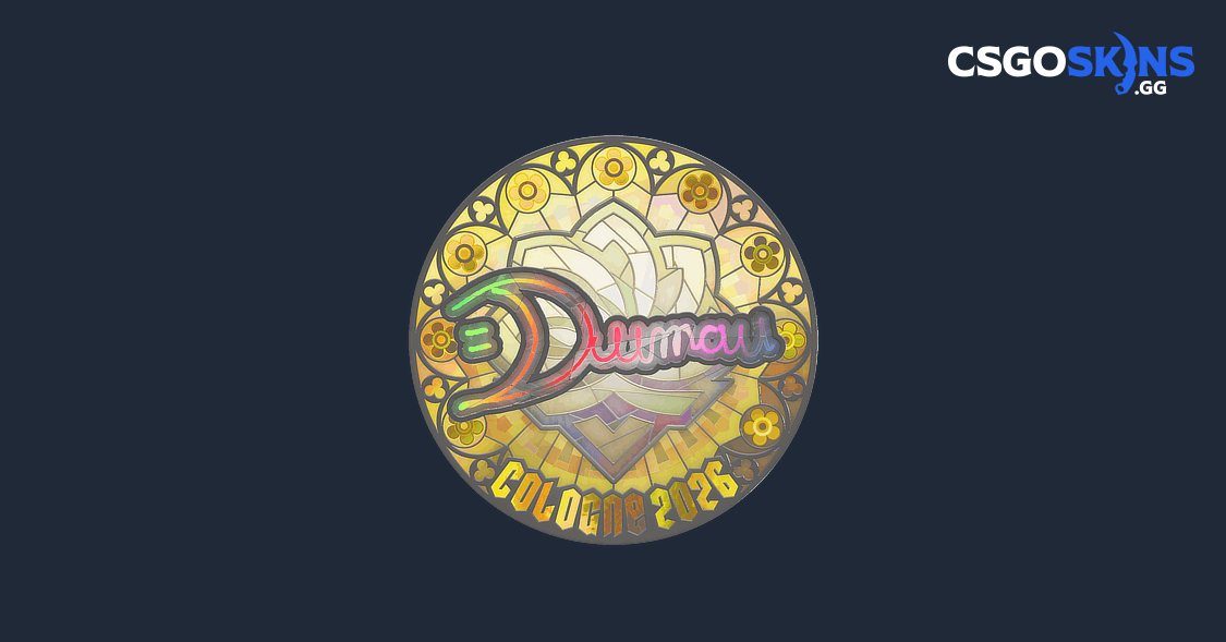 Sticker | dumau (Holo) | Cologne 2026 - CSGOSKINS.GG